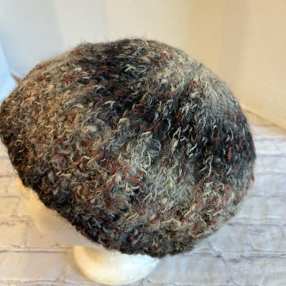Vintage | Accessories | Italy Made Wool Blend Multi Colored Womens Hat ...